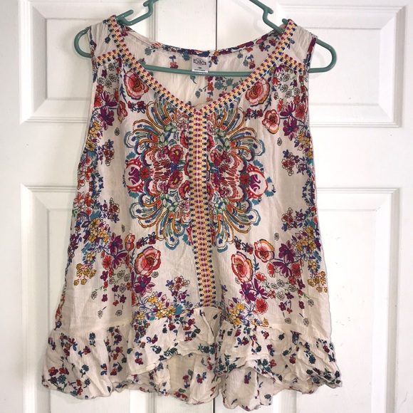 Bila | Tops | Womens Cute Boho Hilow Top | Poshmark